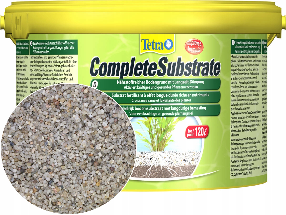 TETRA CompleteSubstrate 5kg Substrat pod Podłoże 12951235775 - Allegro.pl