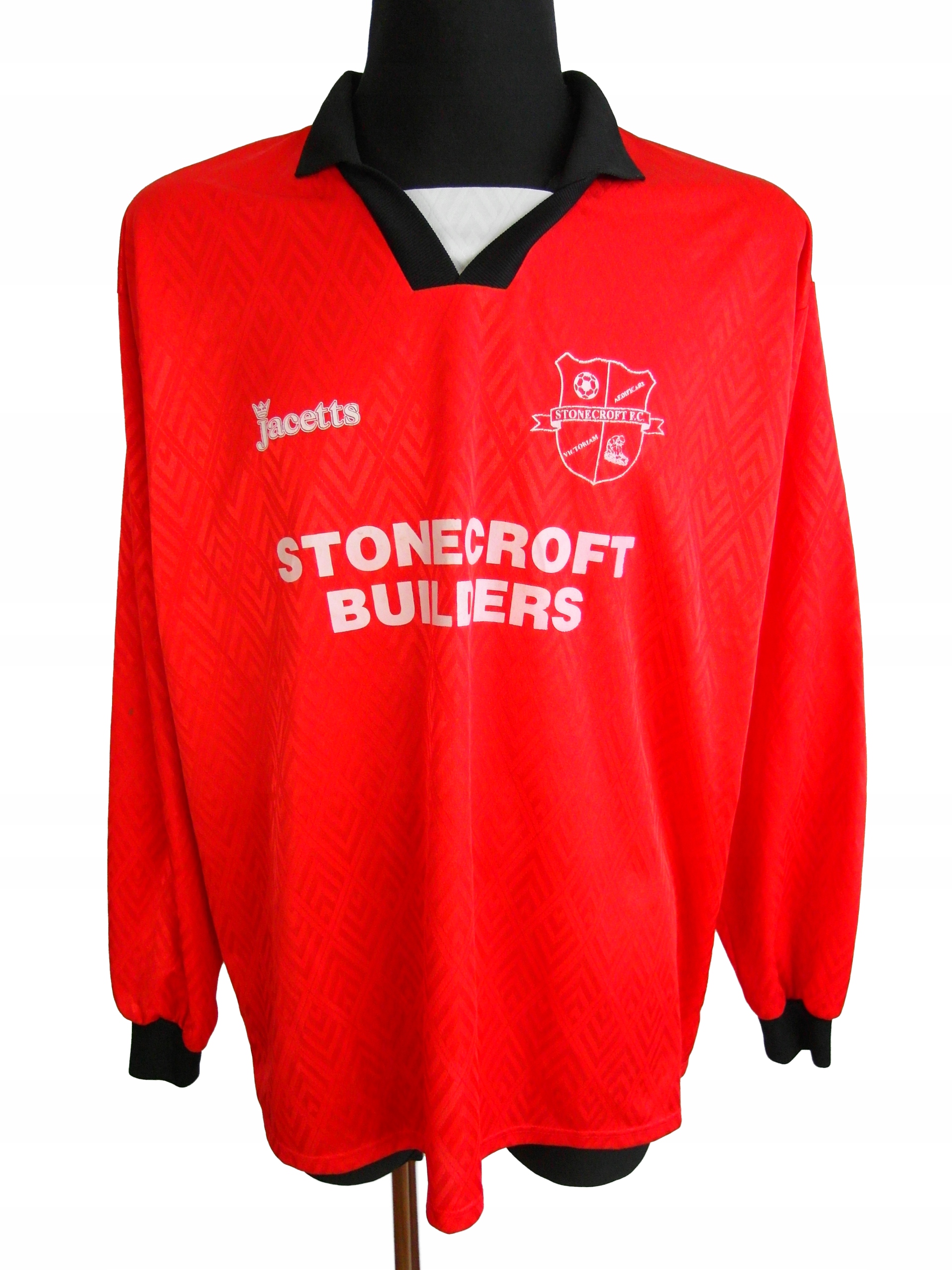 STONECROFT FC #9 VINTAGE KOSZULKA PIŁKARSKA L - JACETTS - 13187918403 ...