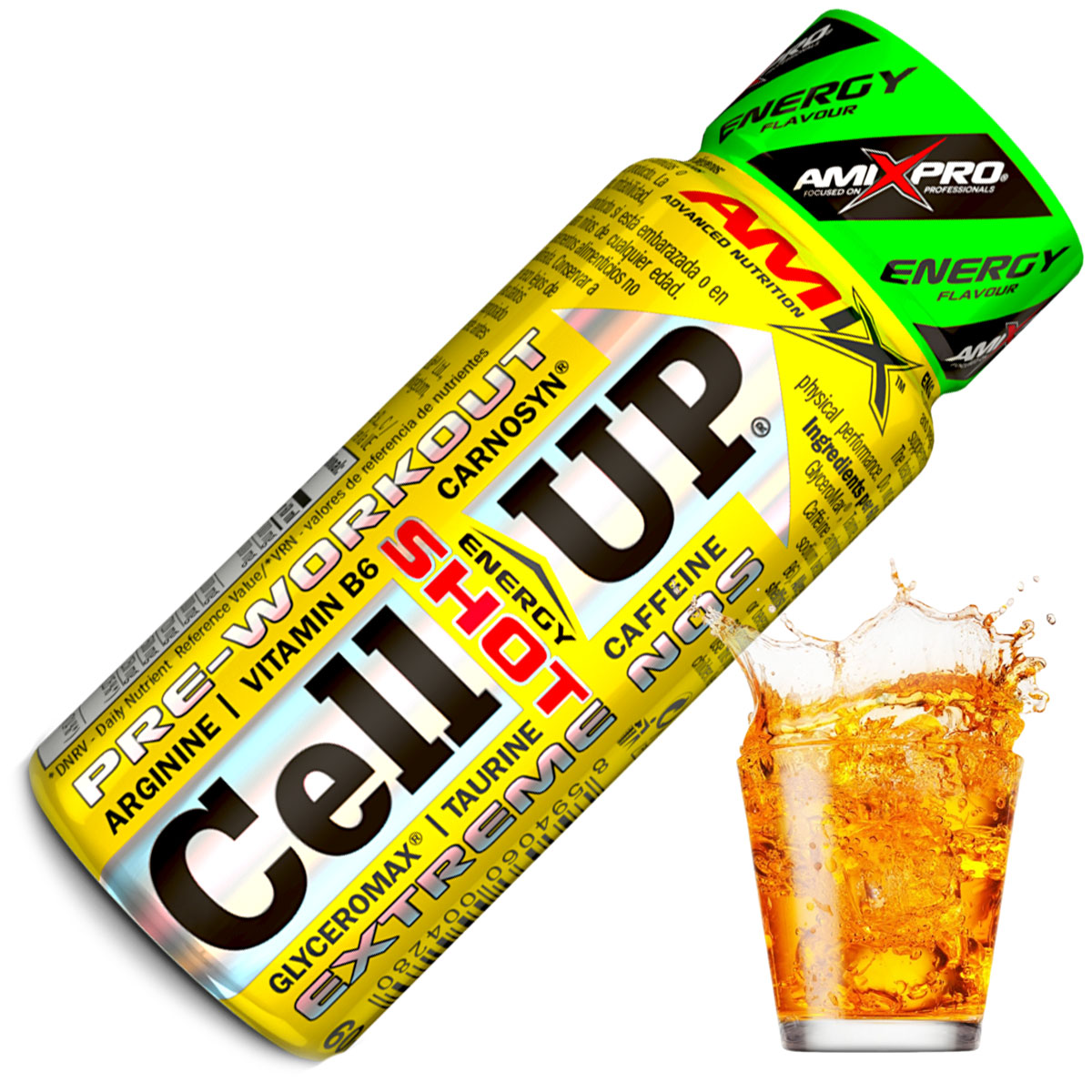 Odżywka przedtreningowa Amix produkt wieloskładnikowy płyn 60 ml ...