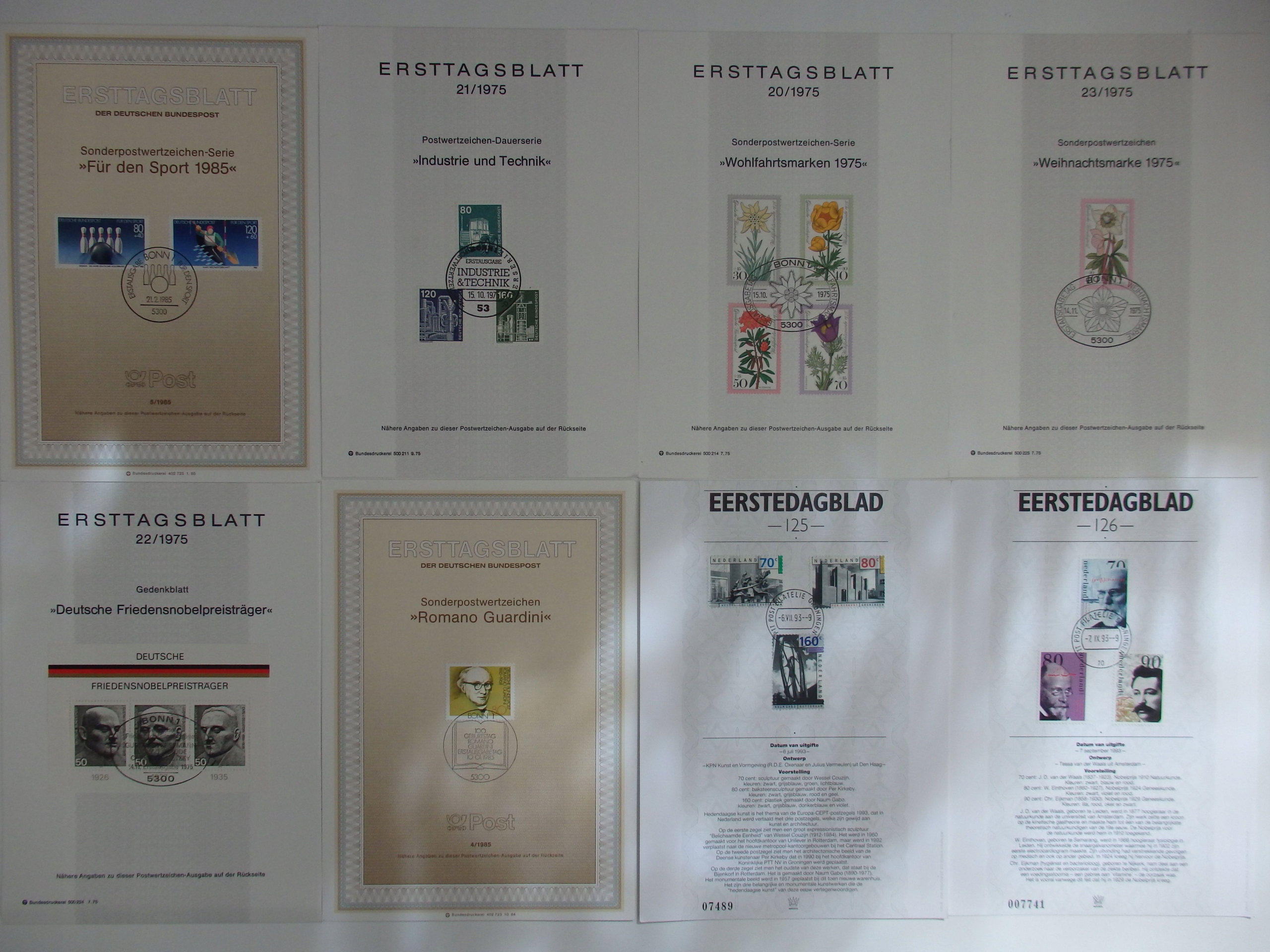 Zestaw Ersttagblatt kas. okol. B0130 • Cena, Opinie • Zestawy i zbiory ...