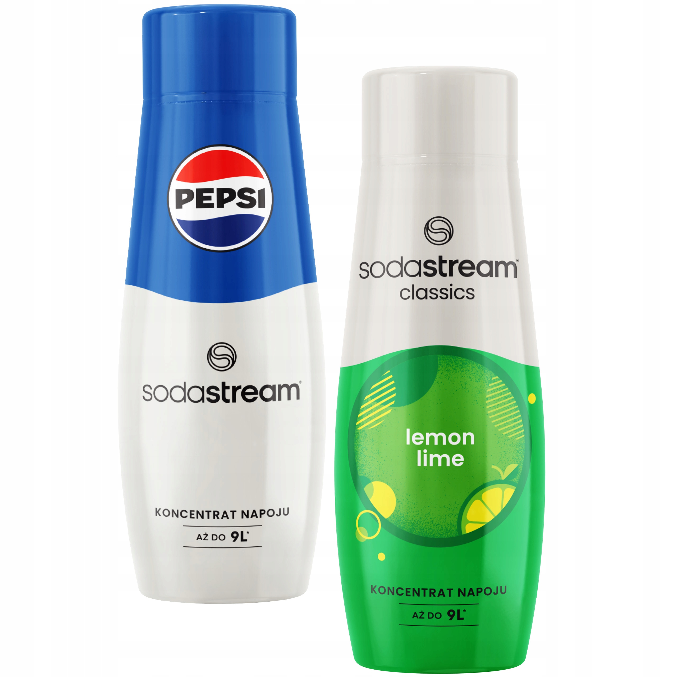 SODASTREAM Koncentrat zestaw PEPSI + LEMON-LIME (5904121131337) • Cena ...