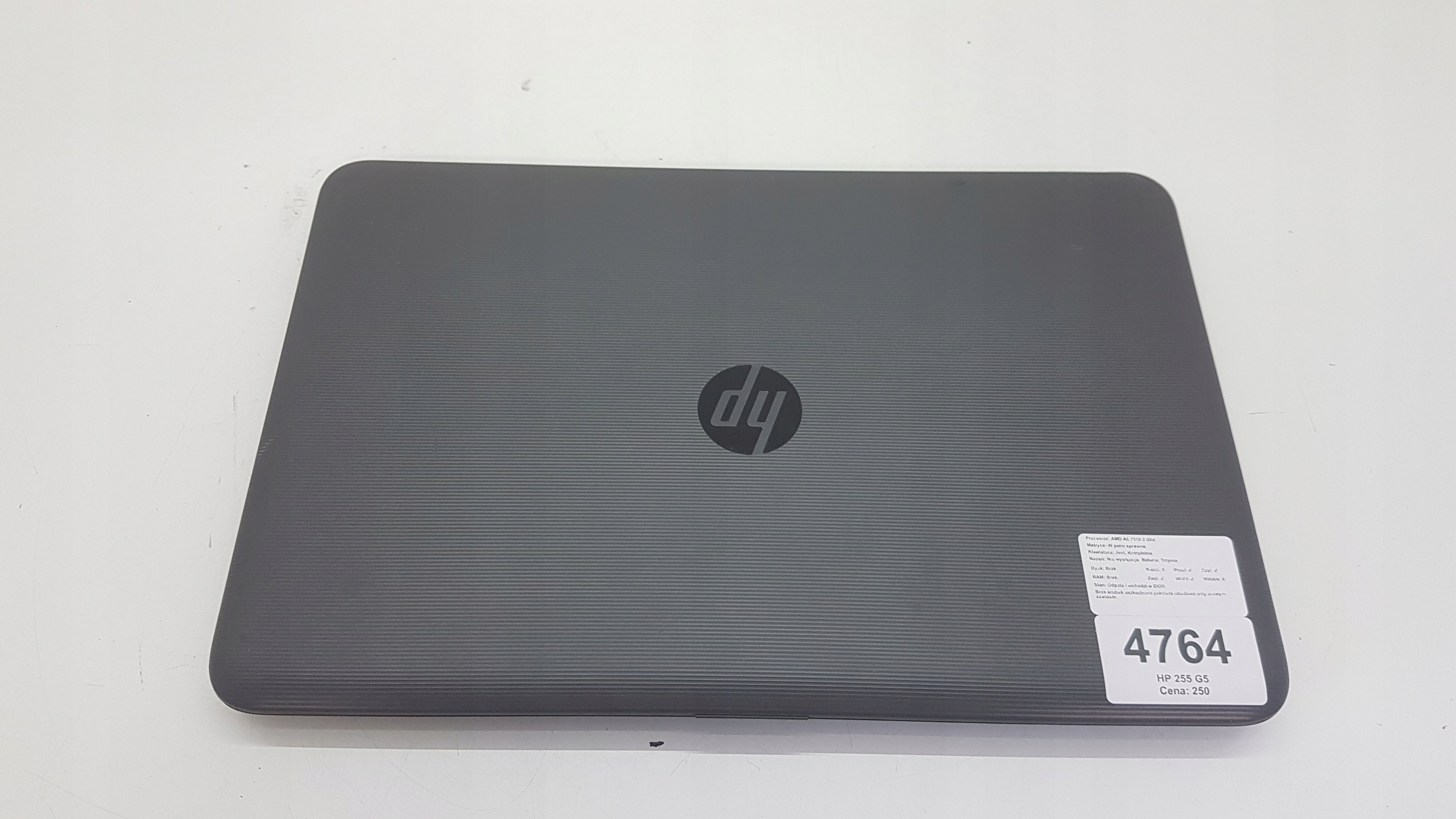 Laptop HP 255 G5 (4764) - Sklep, Opinie, Cena w Allegro