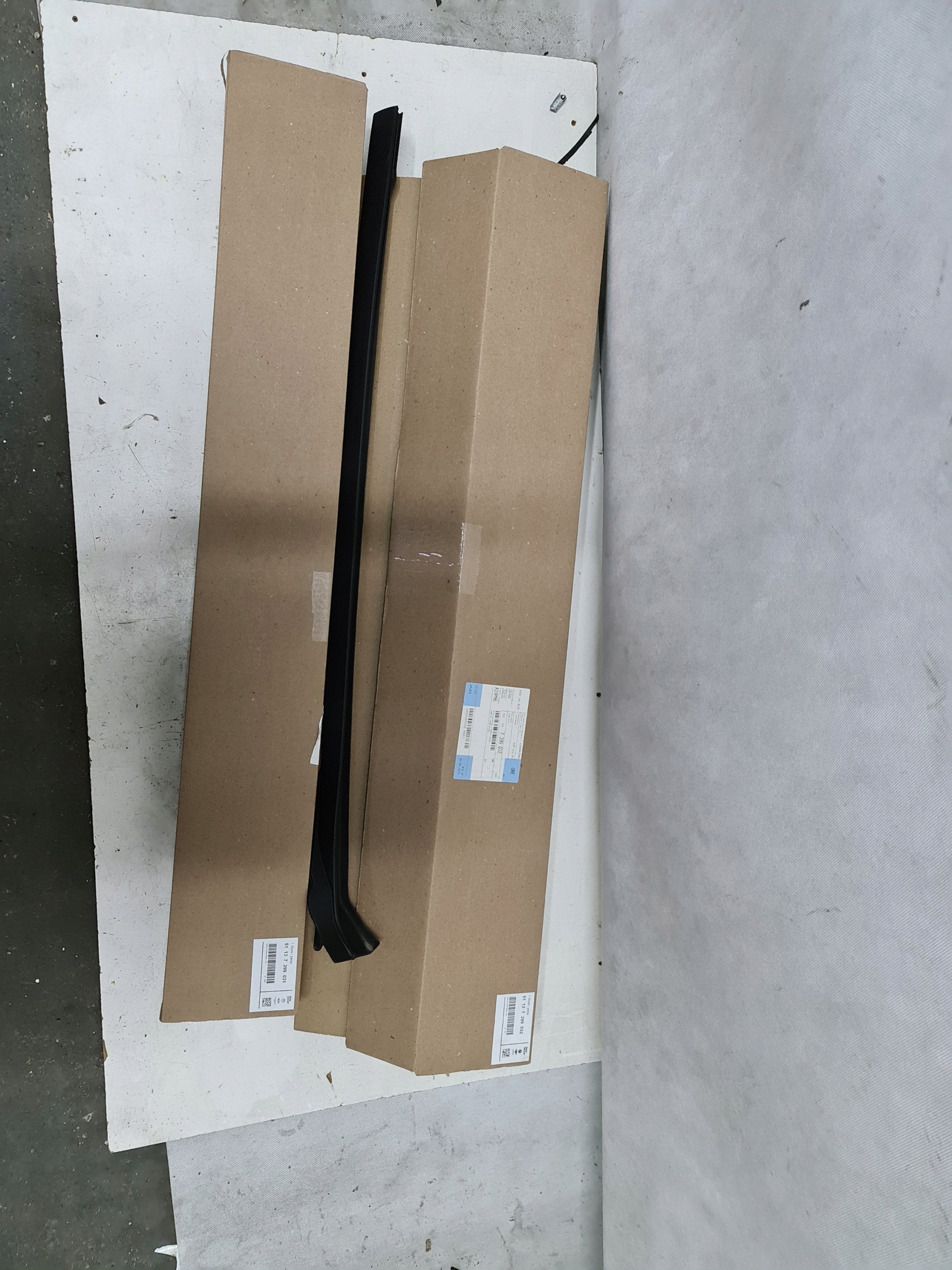 LISTWY SZYBY CZOŁOWEJ BMW X3 G01 51317399032 51317399031 za 199 zł z ...