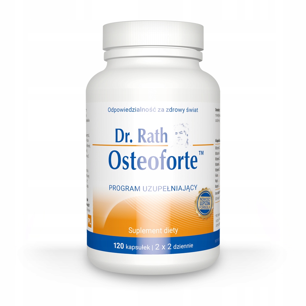 DR RATH * Osteoforte * - zdrowe i silne kości (4260328557341) • Cena ...