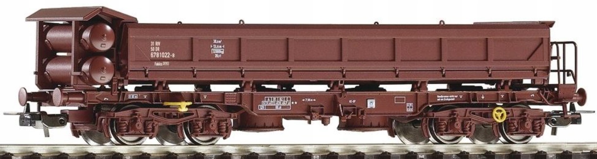 PIKO 54601 Wagon towarowy dwuspadowy Fakks127, H0 12787187141 - Allegro.pl