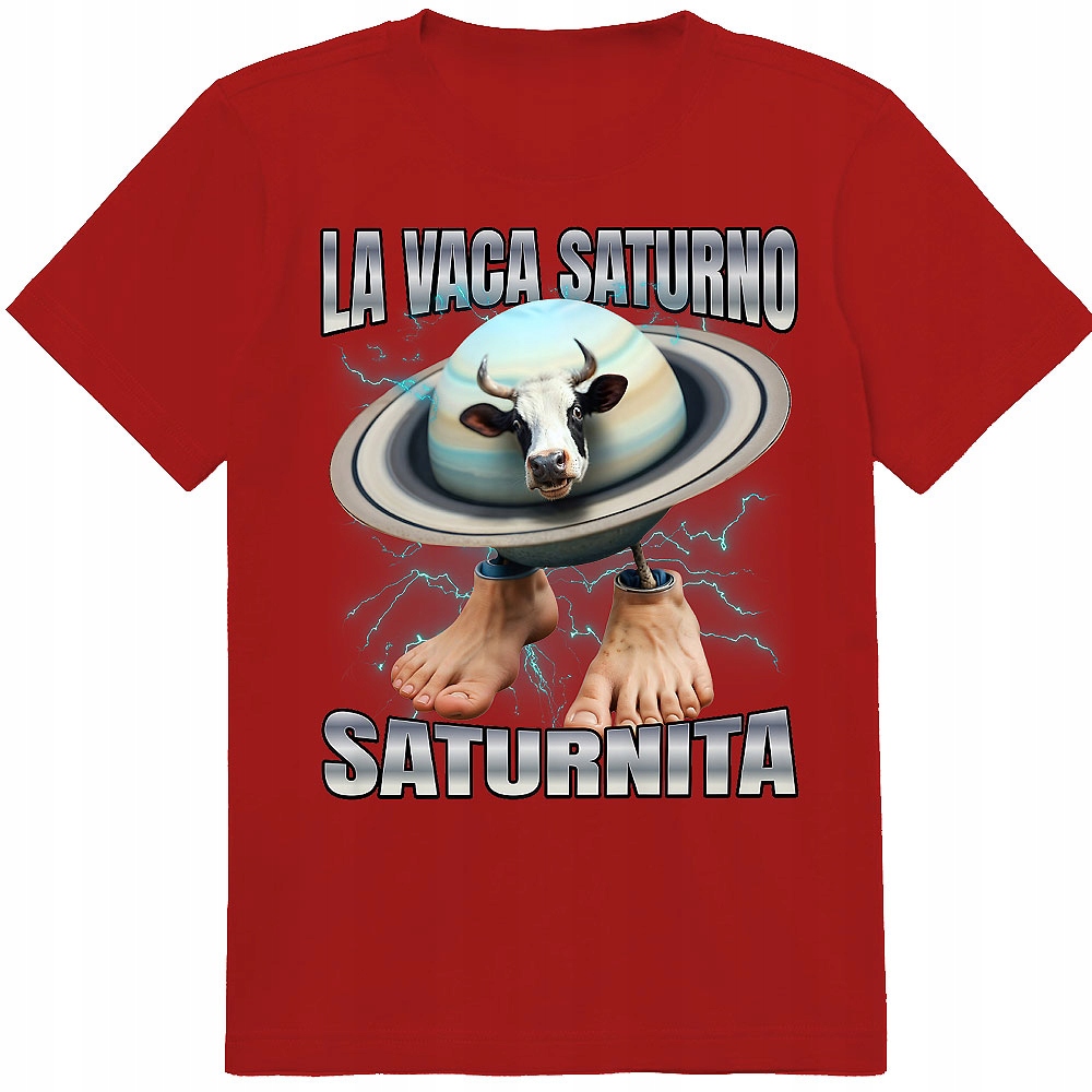 DĚTSKÉ TRIČKO TIKTOK ITALIAN BRAIN ROT LA VACA SATURNO SATURNITA 140 za ...