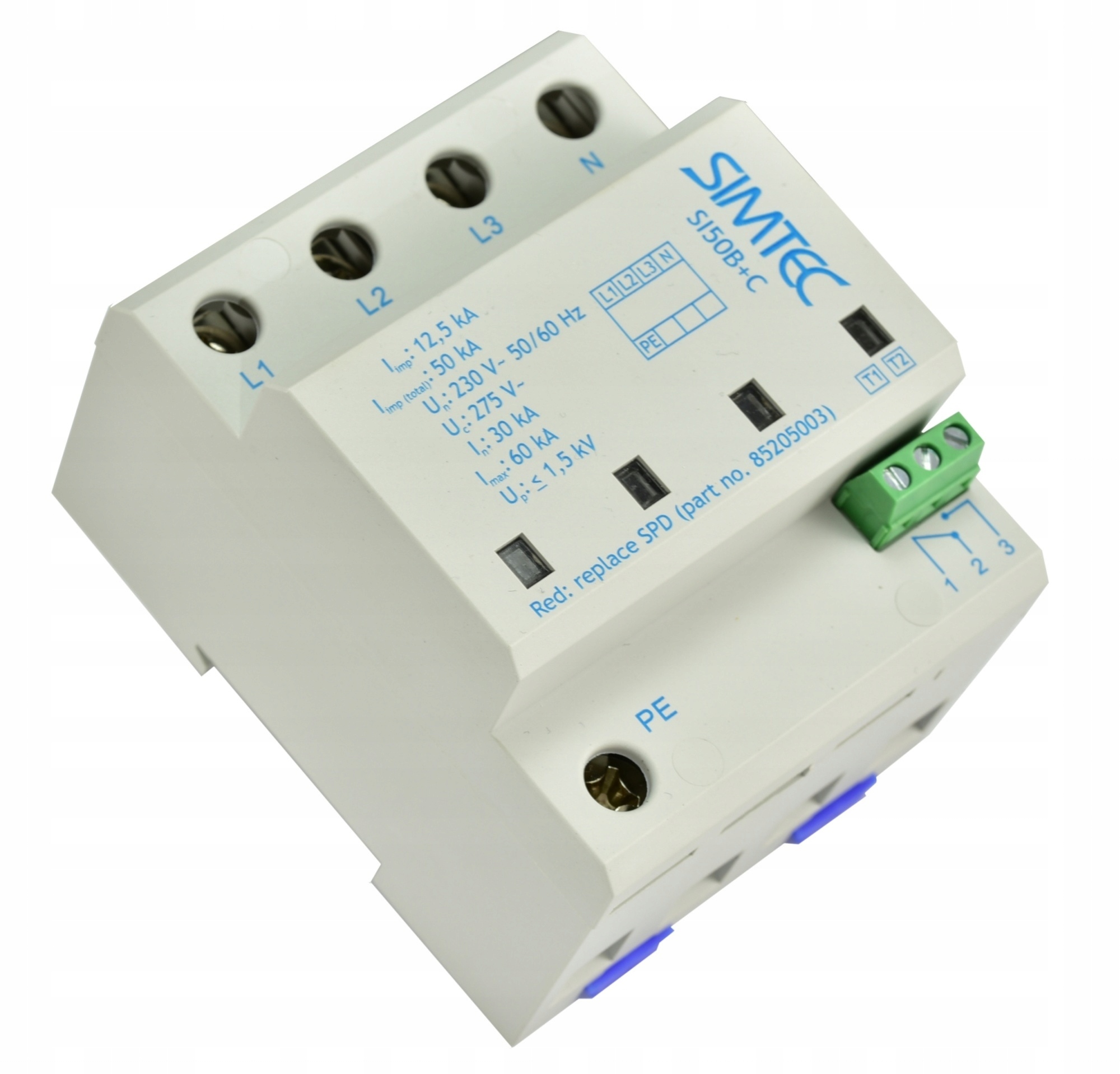 Ogranicznik przepięć Simet 230 V IP20 30000 A (5907813231643) • Cena, Opinie 15198208256 • Allegro
