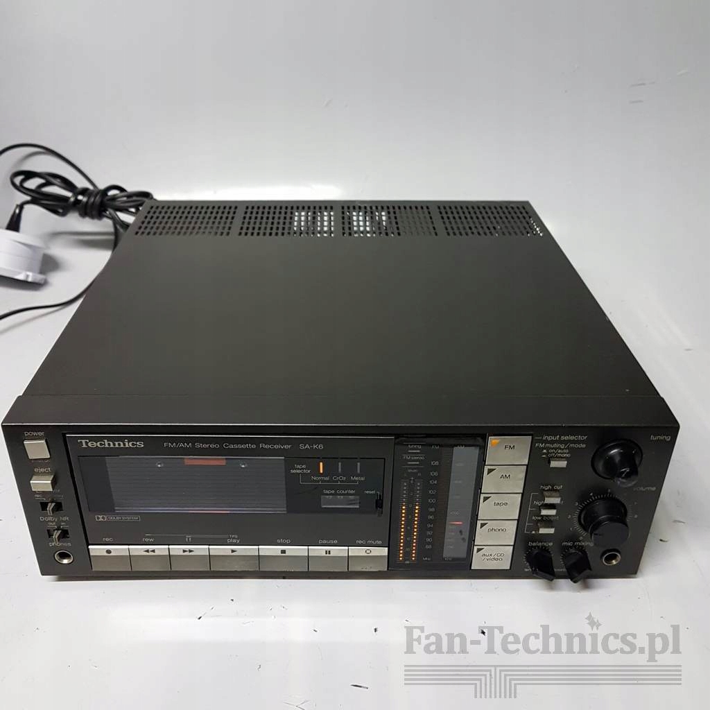 Fan-Technics Amplituner Technics SA-K6 Sklep Łódź - Sklep, Opinie, Cena ...