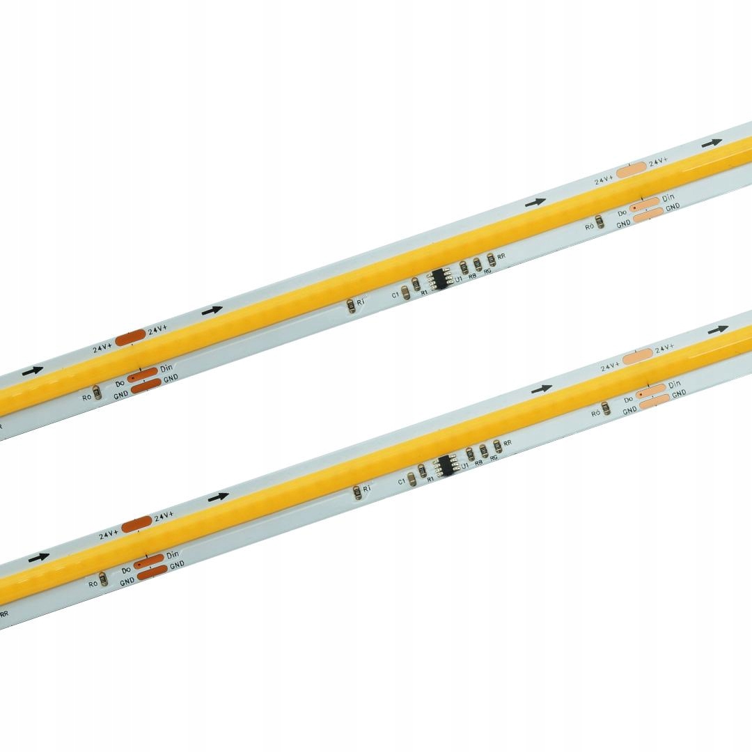 TAŚMA LED COB IP20 24V 360d Magic Pixel PŁYNĄCA WS2811 cyfrowa 1m NEUTRALNA (5904261900503 ...