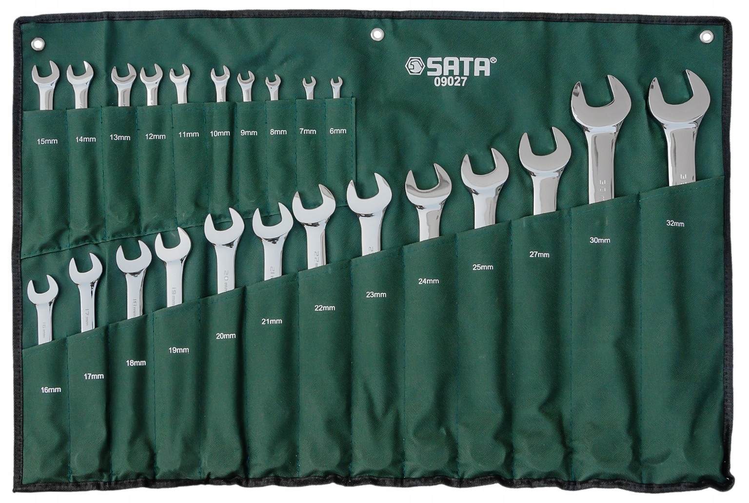 ZESTAW KLUCZY PŁASKO-OCZKOWYCH PŁACHTA SATA 09027 09027 za 339 zł z ...