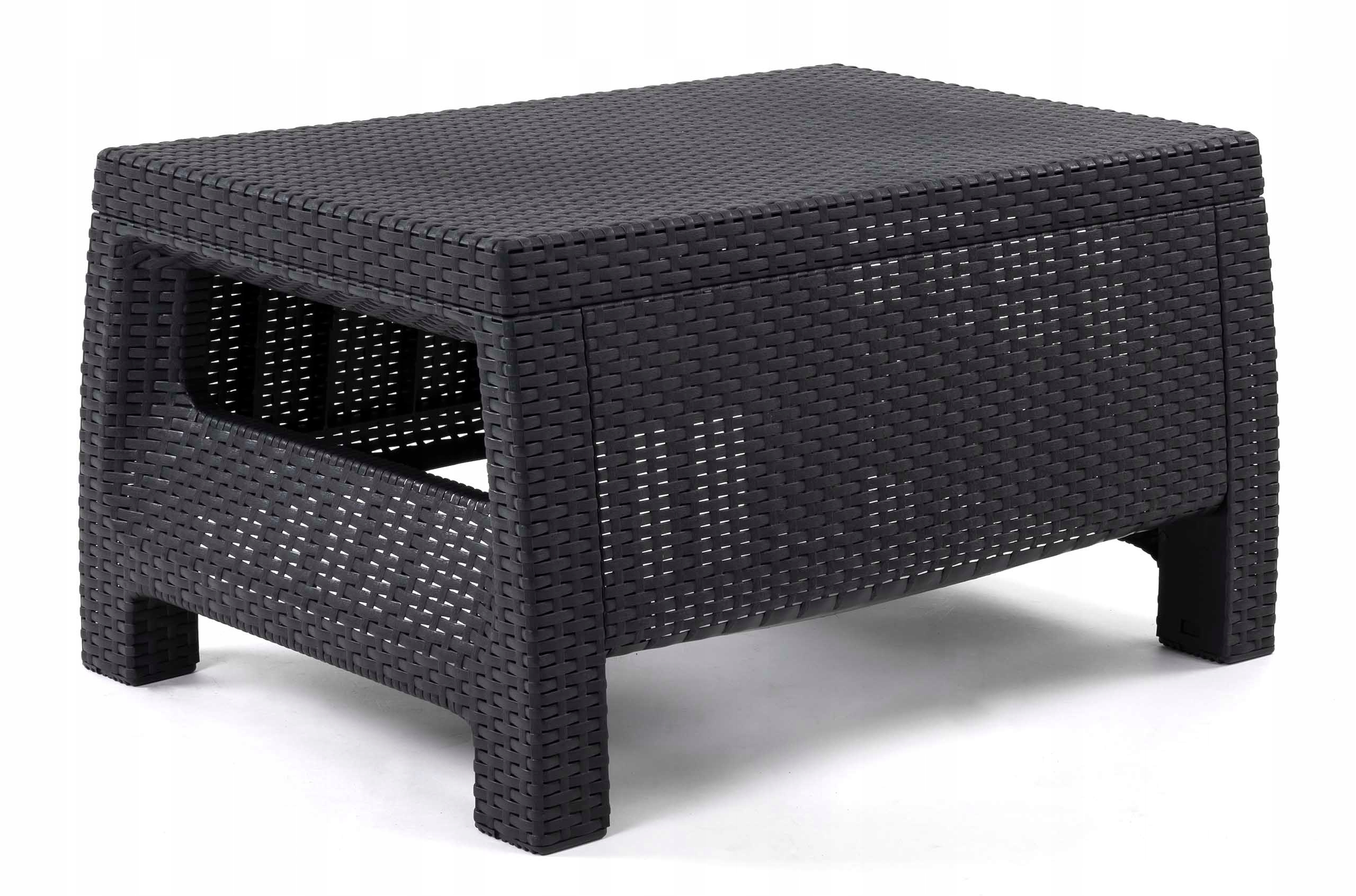 KETER ALLIBERT STOLIK STÓŁ OGRODOWY CORFU ANTRACYT (3253929116056 ...