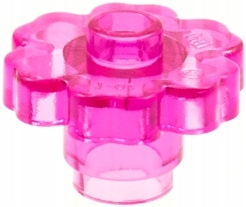 LEGO Róż Kwiatek Roślina 2x2 4728 Trans Dark Pink • Cena, Opinie ...