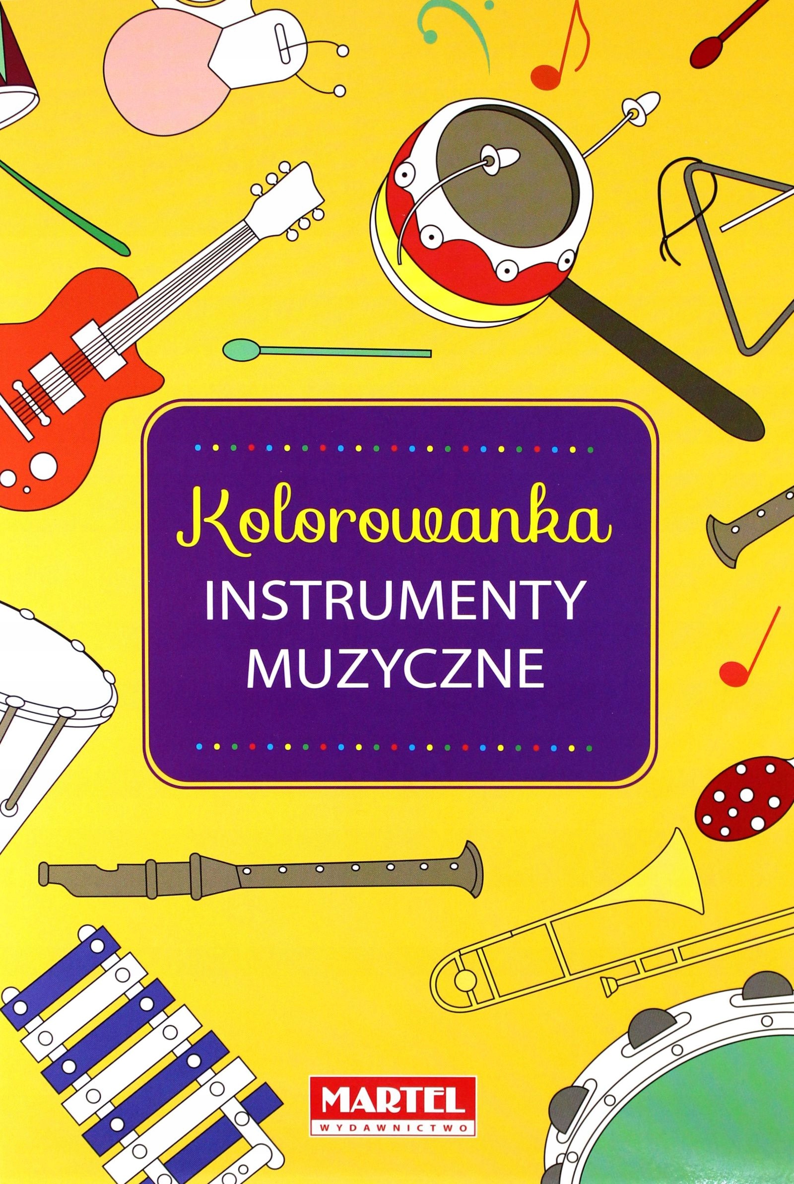 Kolorowanka, Instrumenty Muzyczne - Niska cena na Allegro