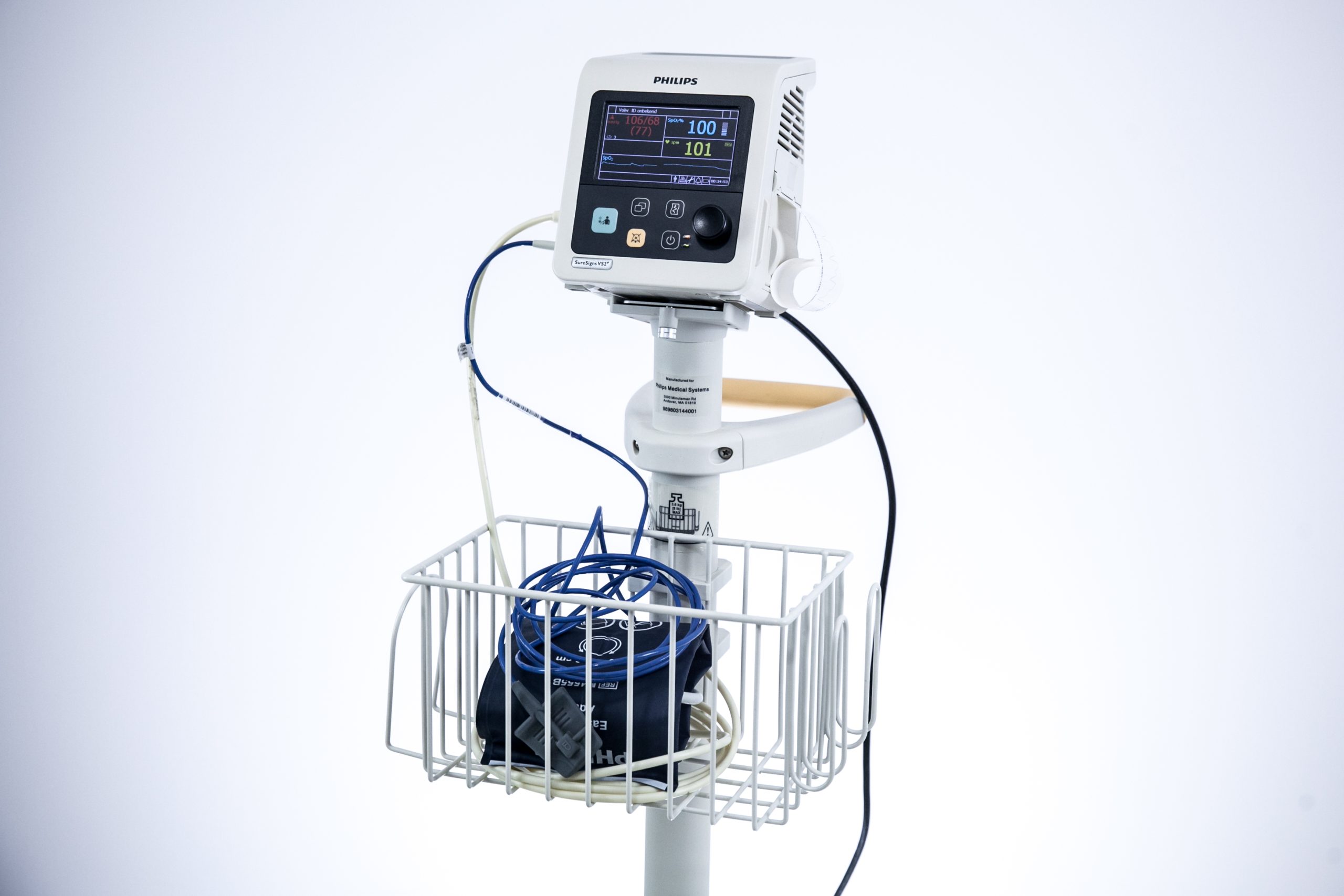 Philips SureSigns VS2+ Monitor Parametrów Życiowych na Statywie jezdnym ...