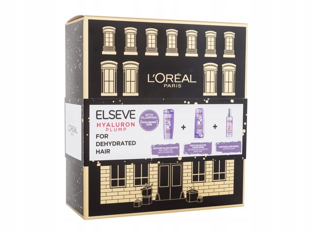 L'Oreal Paris Elseve Hyaluron Plump Zestaw • Cena, Opinie - Allegro
