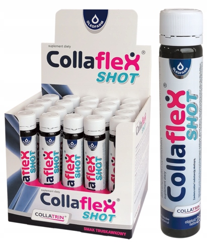 COLLAFLEX SHOT kolagen na stawy 20x25 ml 13514939695 - Allegro.pl