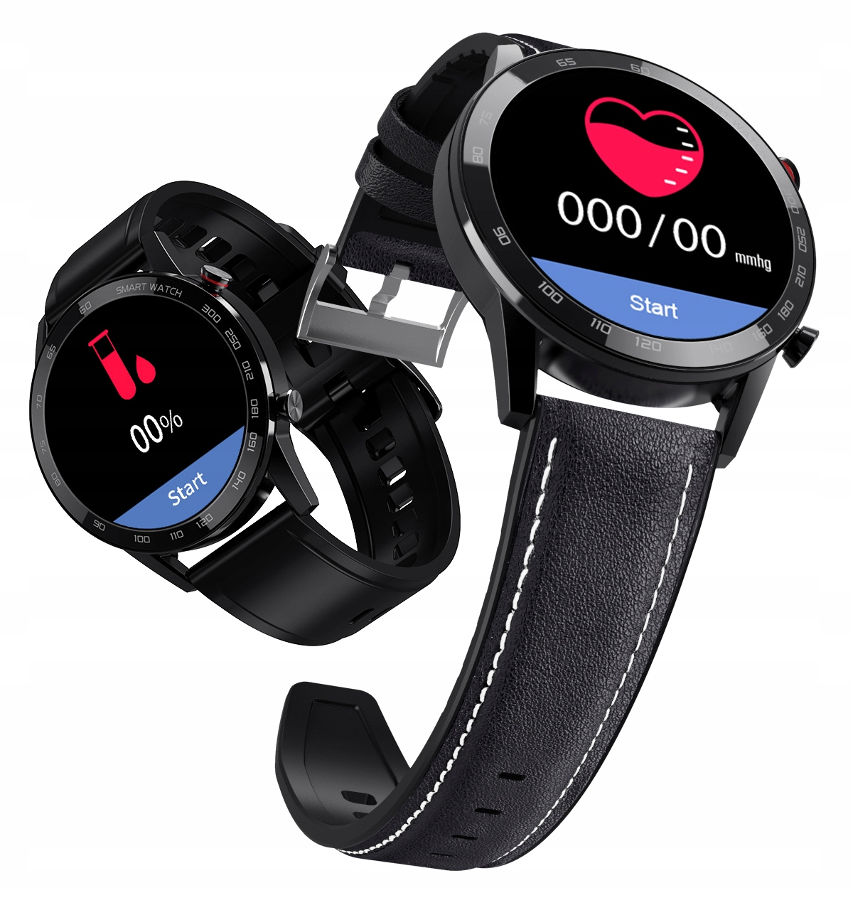 ZEGAREK SMARTWATCH DT95 CIŚNIENIE EKG ROZMOWY POL MENU - Jamlux