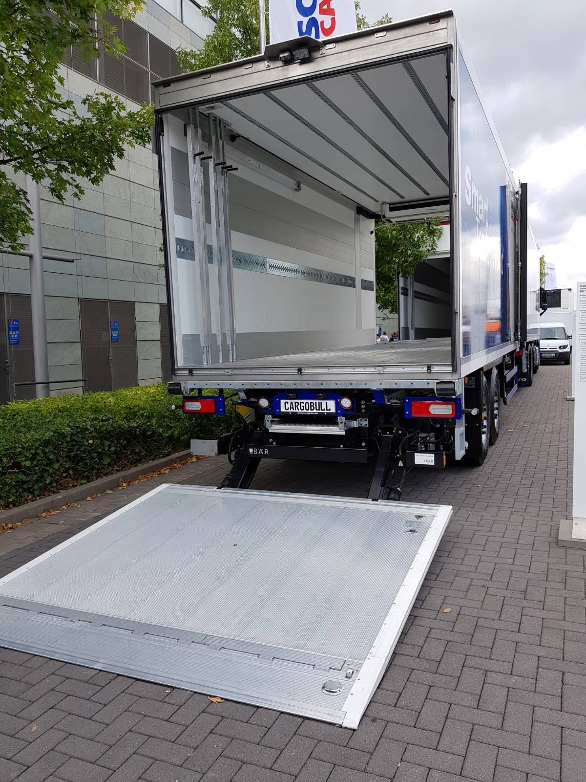 Winda załadowcza BAR cargolift BC 1500 kg S4 L 24V do ciężarówki za ...