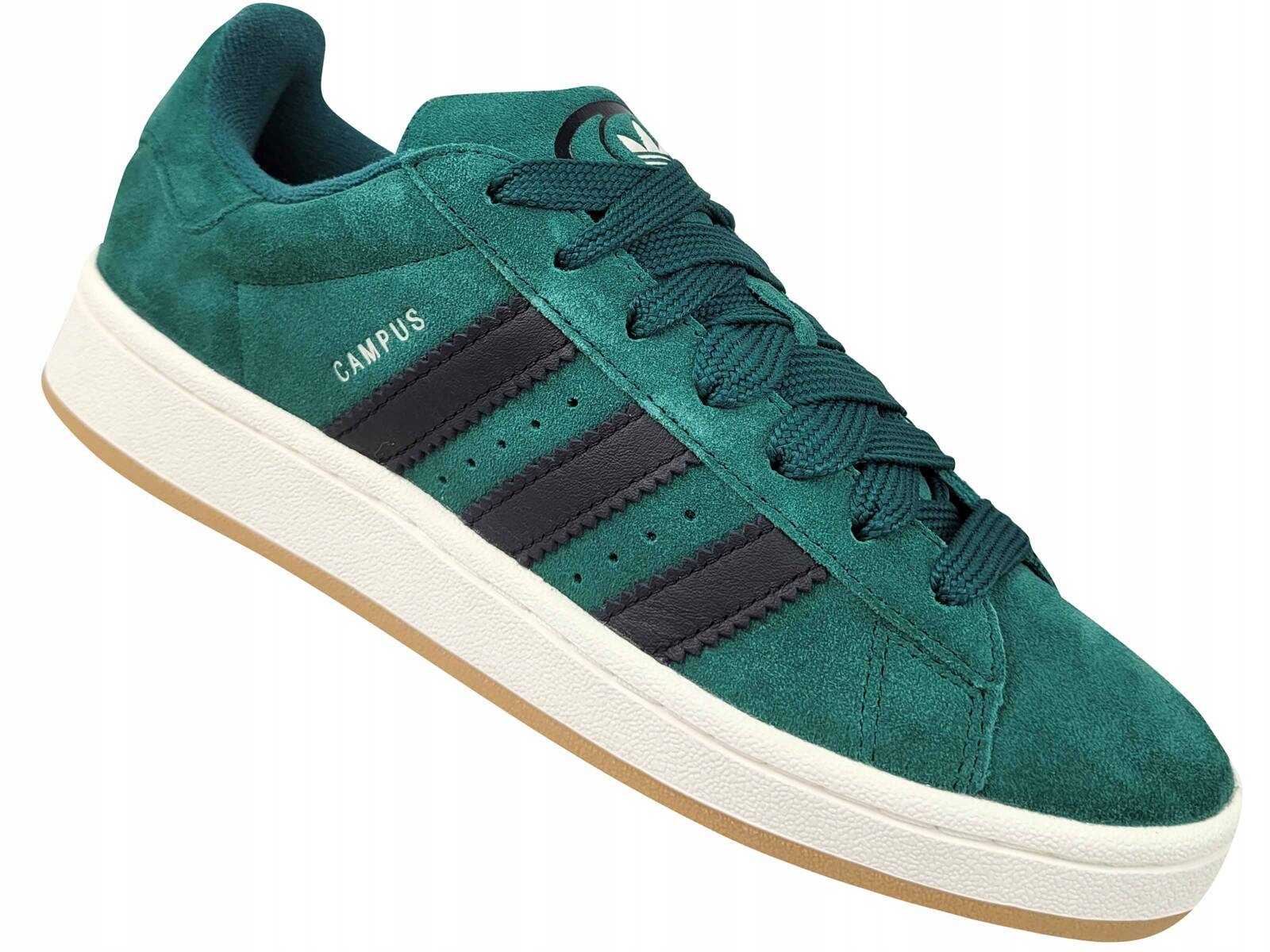 ADIDAS CAMPUS 00S IF8763 BUTY DAMSKIE SKATE TRAMPKI ZIELONE SKÓRZANE ...