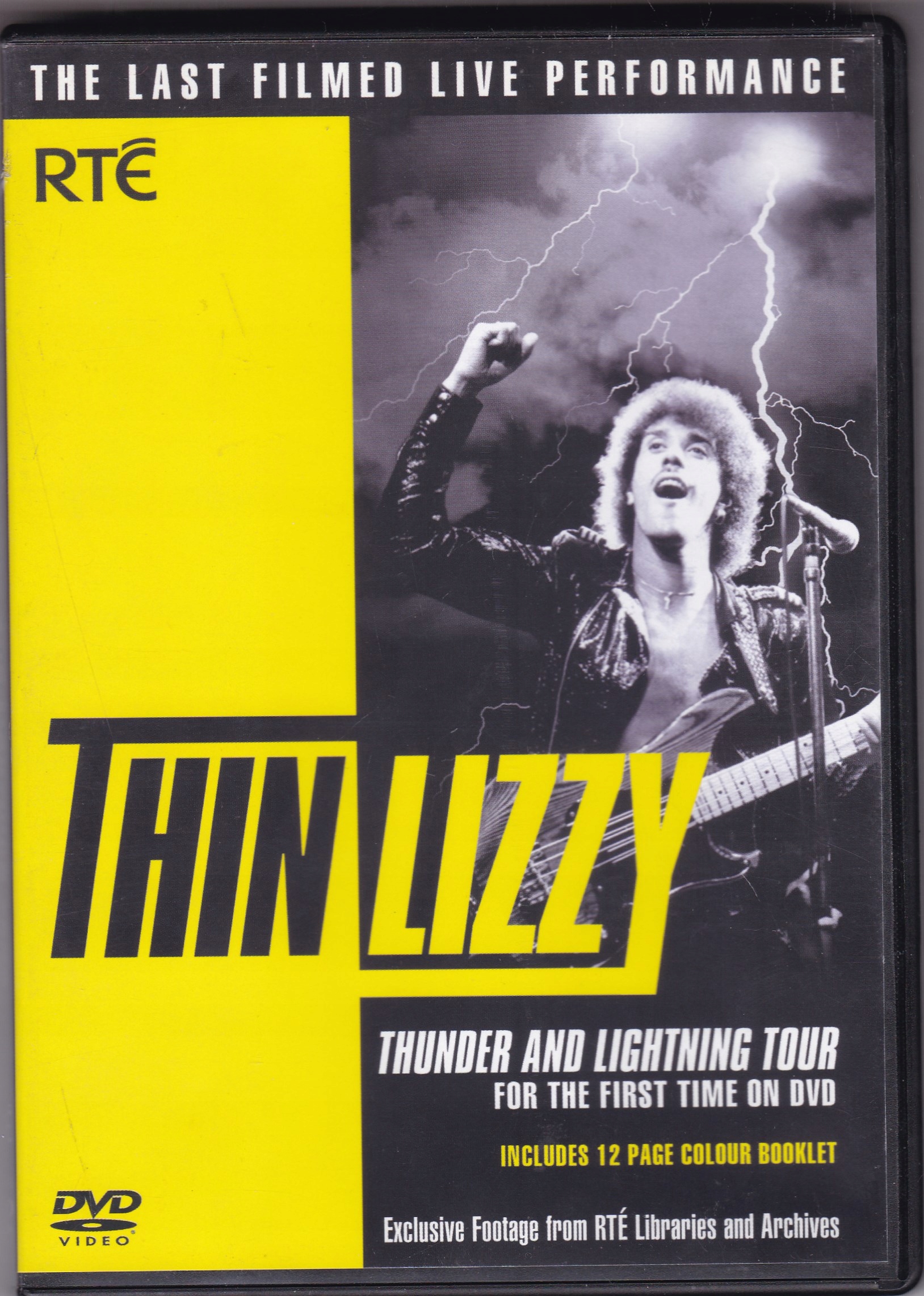 Thin Lizzy Thunder And Lightning Tour Thin Lizzy DVD • Cena, Opinie - Allegro