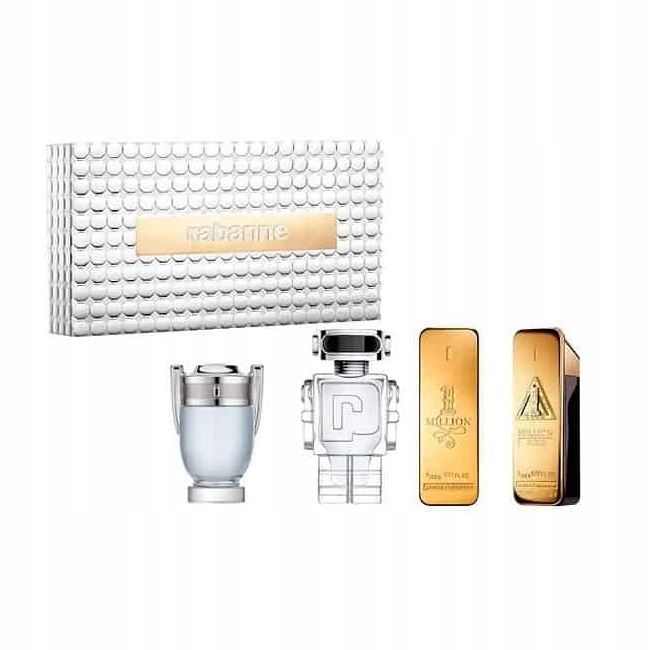 PACO RABANNE ONE MILLION + ONE MILLION ELIXIR INTENSE + INVICTUS ...