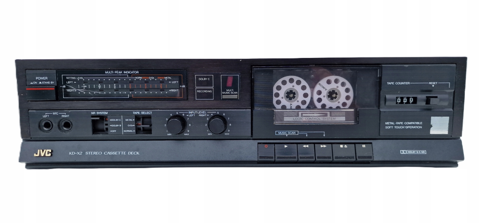 Magnetofon JVC KD-X2 Stereo Cassette Deck - Sklep, Opinie, Cena w Allegro