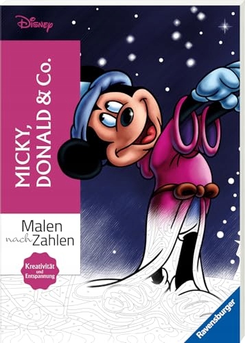 Disney - Malen nach Zahlen: Micky, Donald & Co Jeremy Mariez, Rina ...