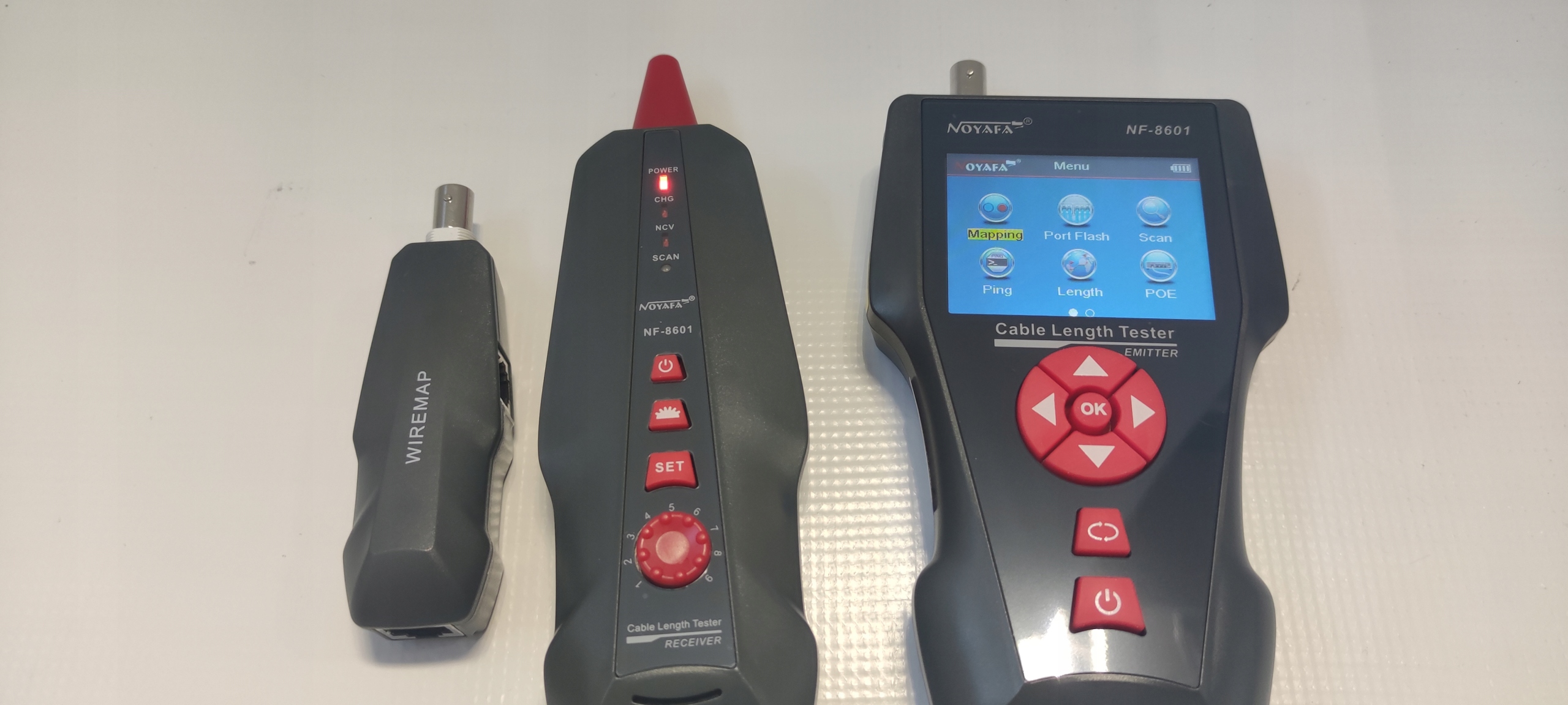 Tester LAN, PING, szukacz kabli, Rj11 Rj45 BNC POE POLSKA - Sklep ...