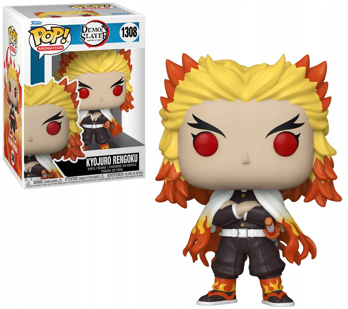 Oryginalna Figurka FUNKO POP Manga Anime Demon Slayer - Kyojuro Rengoku ...