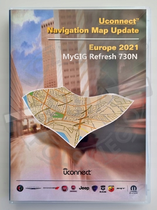 CHRYSLER UCONNECT MAPA 2021 RHW RHR RHP - Sklep, Opinie, Cena w Allegro