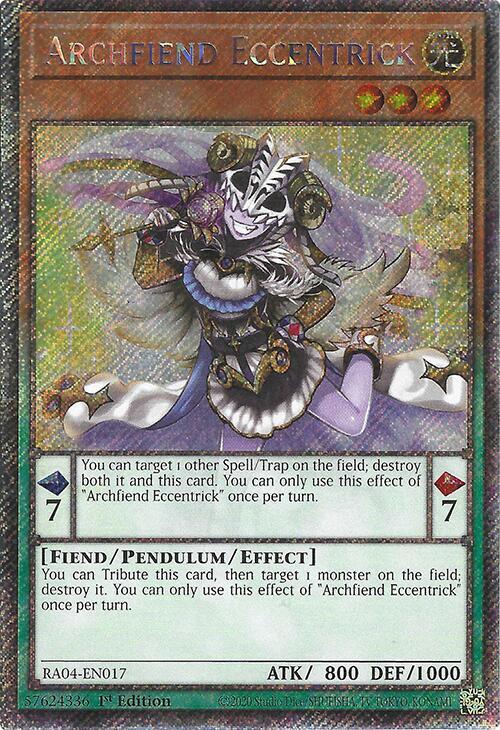 Yu-Gi-Oh! TCG: Archfiend Eccentrick (PS) (RA04) • Opinie - Allegro