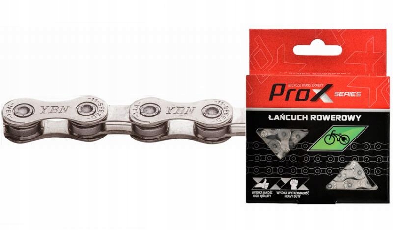 Řetěz na kolo Prox S12ES2 12-rz 126 og. stříbrný za 1011 Kč - Allegro