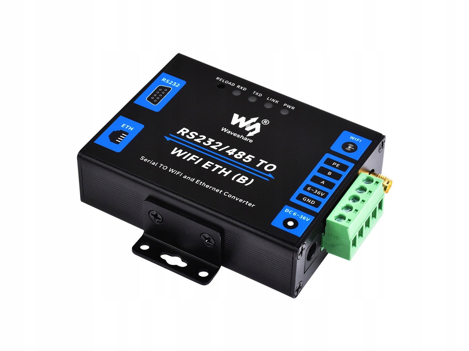 Konwerter WaveShare RS232/485 TO WIFI ETH (B) - Sklep, Opinie, Cena w ...