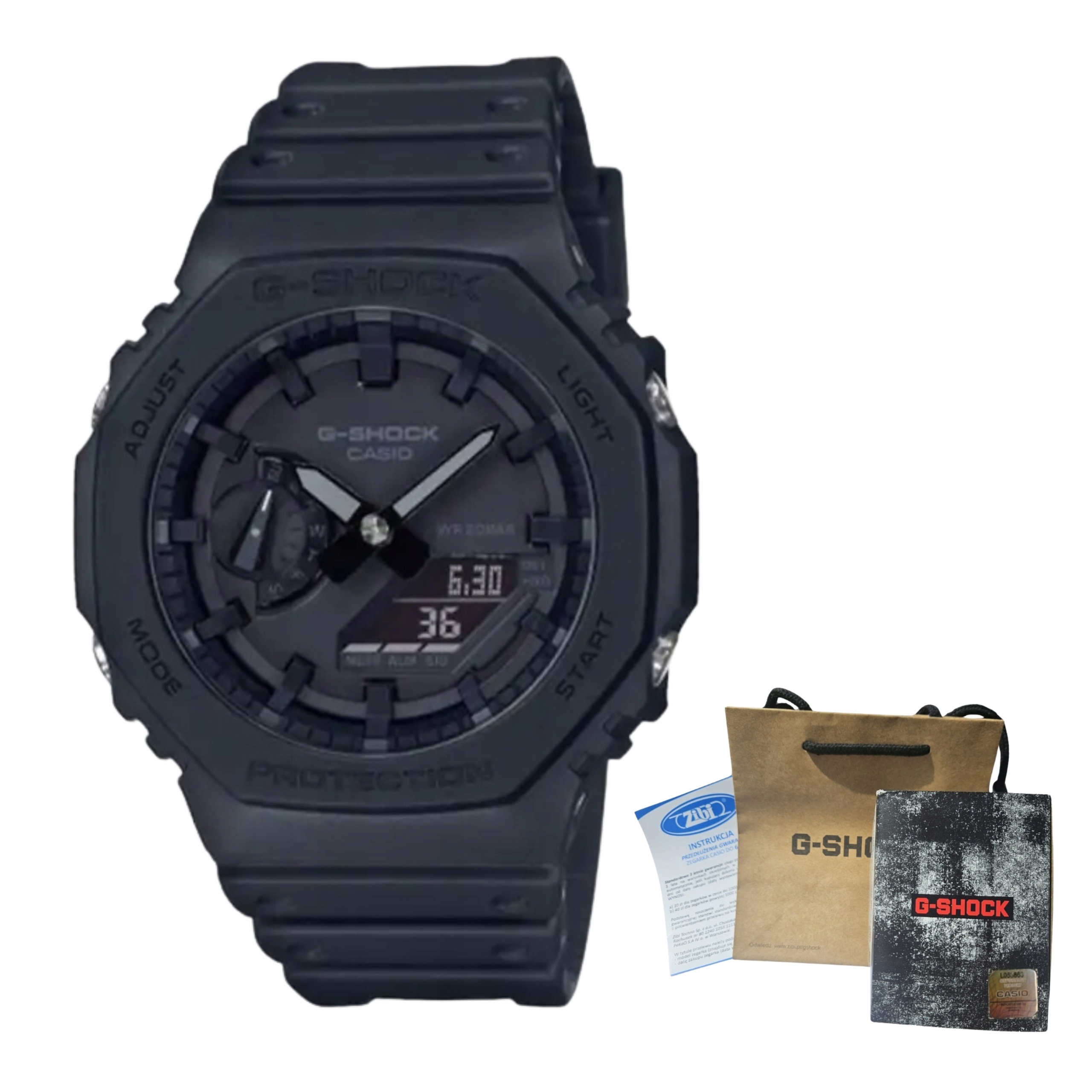 Zegarek męski Casio G-Shock GA-2100 -1A1ER (4549526241659) • Cena, Opinie • Męskie 17282262265 ...