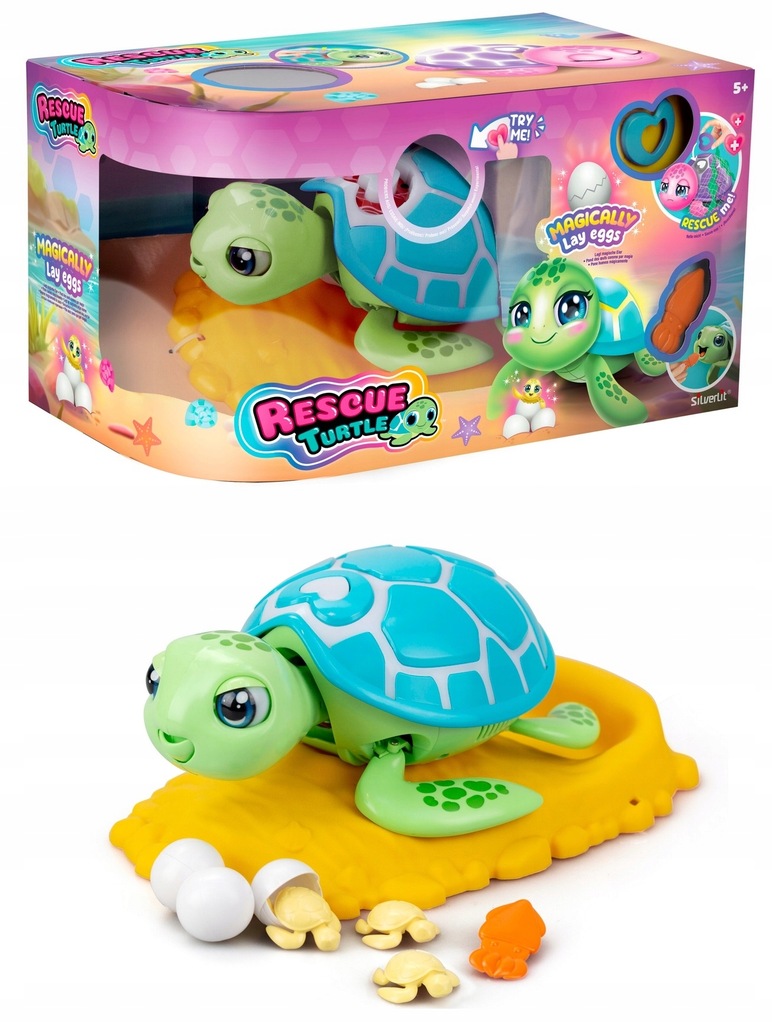 Silverlit Rescue Turtle Interaktivní želva za 770.00CZK - Allegro