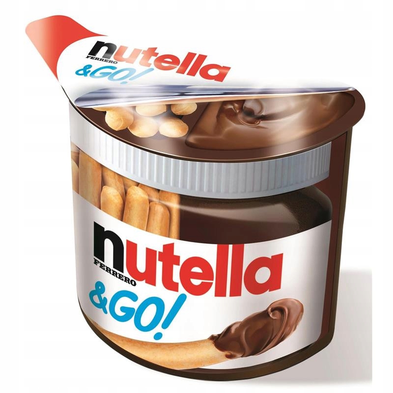 Nutella & Go tyčinky + Nutella balenie - Allegro