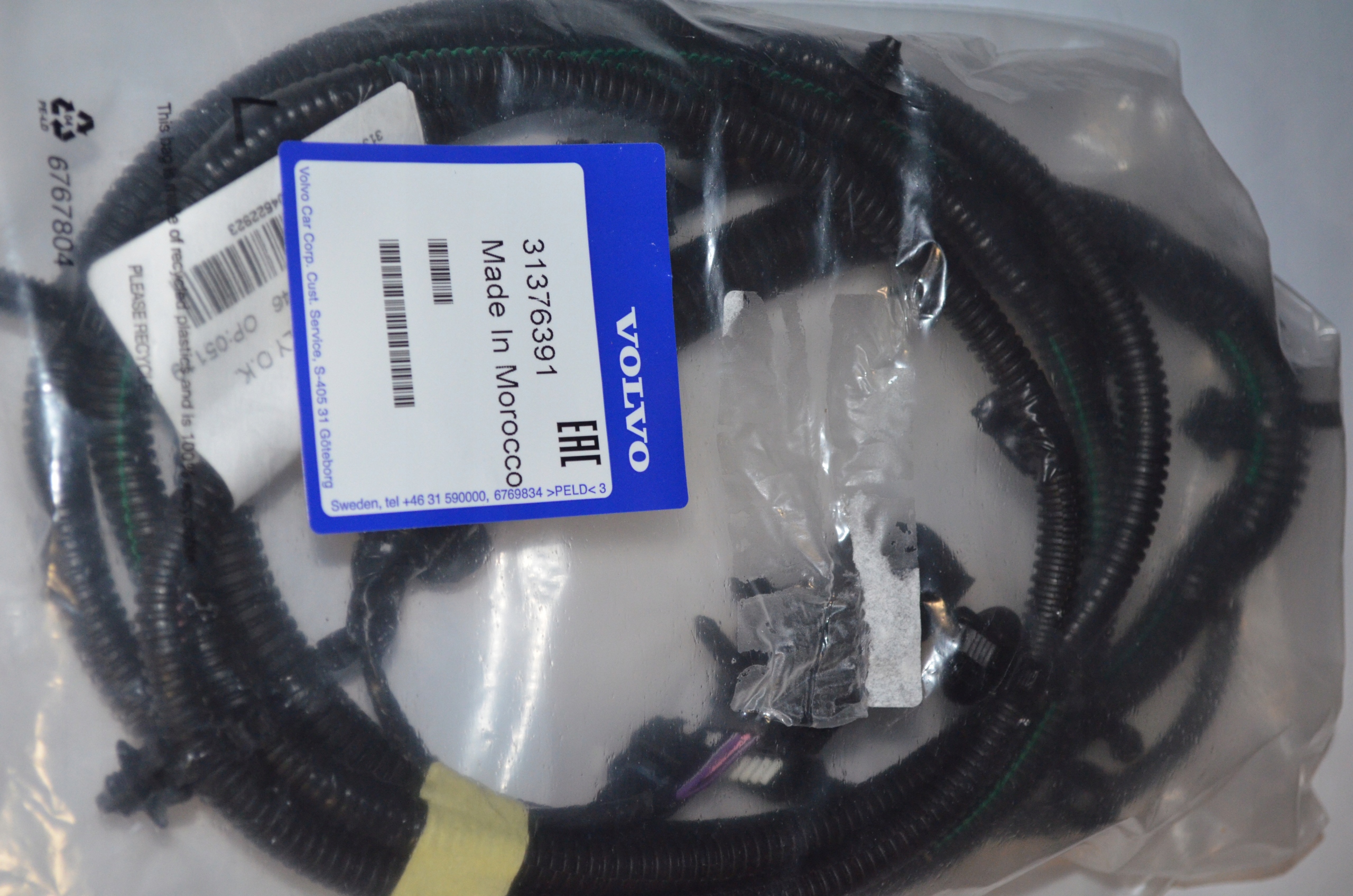 WIĄZKA PRZEWODÓW PRZEDNIEGO ZDERZAKA VOLVO / XC90 (16-) 5906400083504 ...