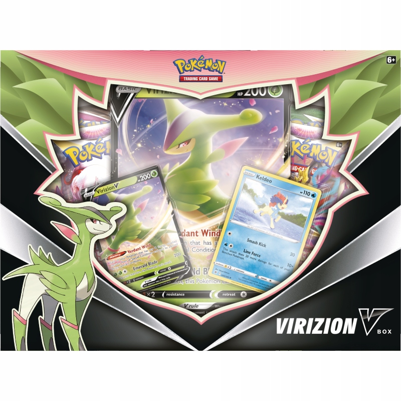 Pokemon TCG: Virizion VBox - Stan: Nowy - Sklepy, Opinie, Ceny w Allegro