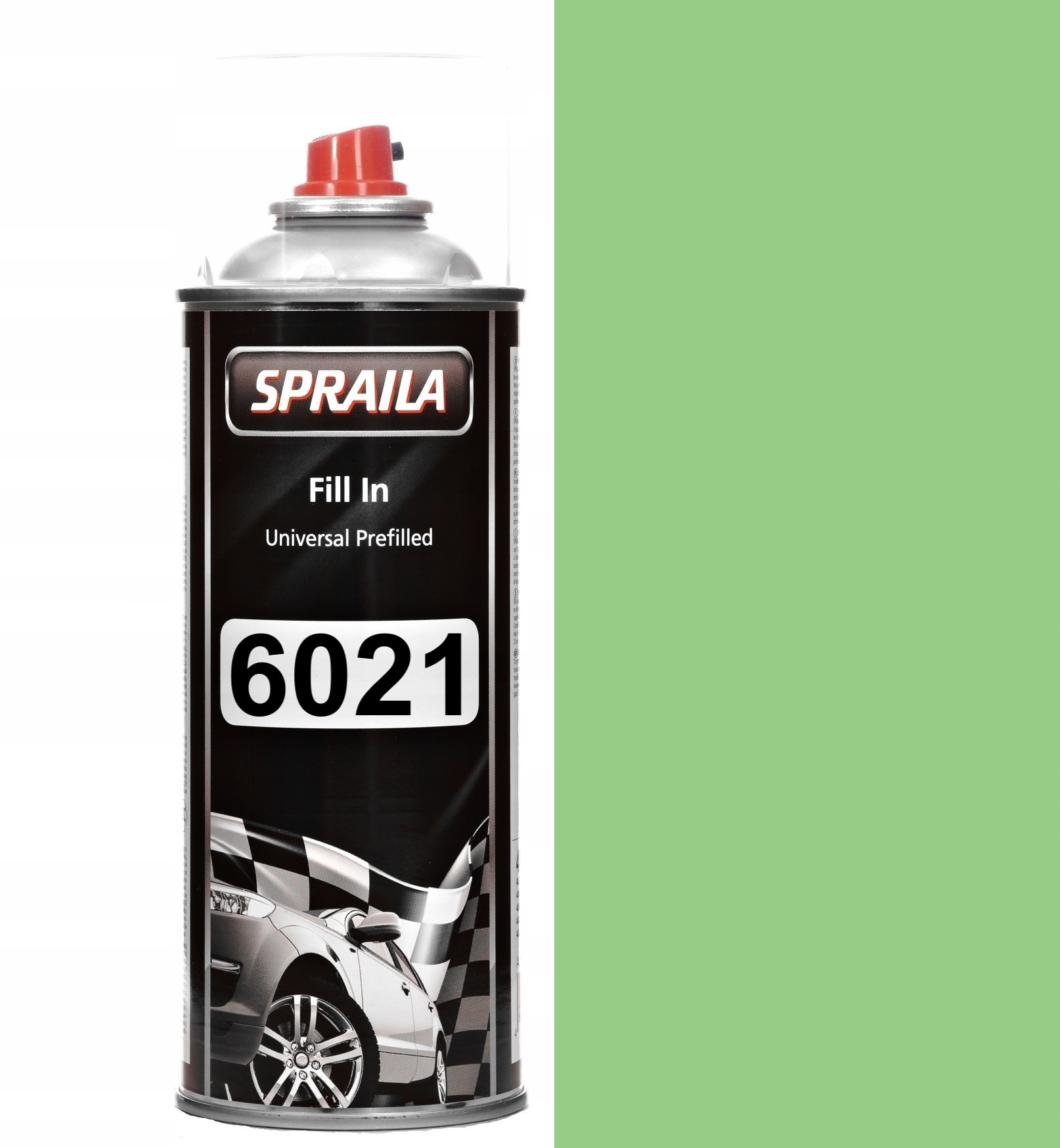 RAL 6021 PÓŁMAT MAT 16 - 40% WINYLO AKRYL SPRAY za 33,99 zł z BRZOZA ...