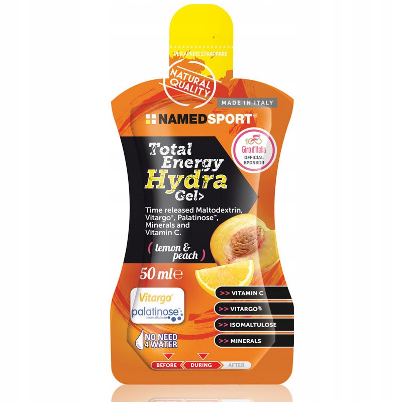 Żel energetyczny płyn NAMEDSPORT Total Energy Hydra smak cytrynowy 50 ml 50 g 1 szt. • Cena ...