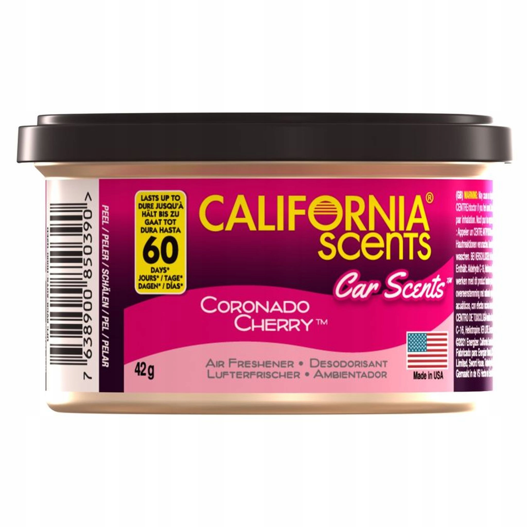 CALIFORNIA SCENTS Coronado Cherry Odświeżacz do Auta Puszka zapachowa ...