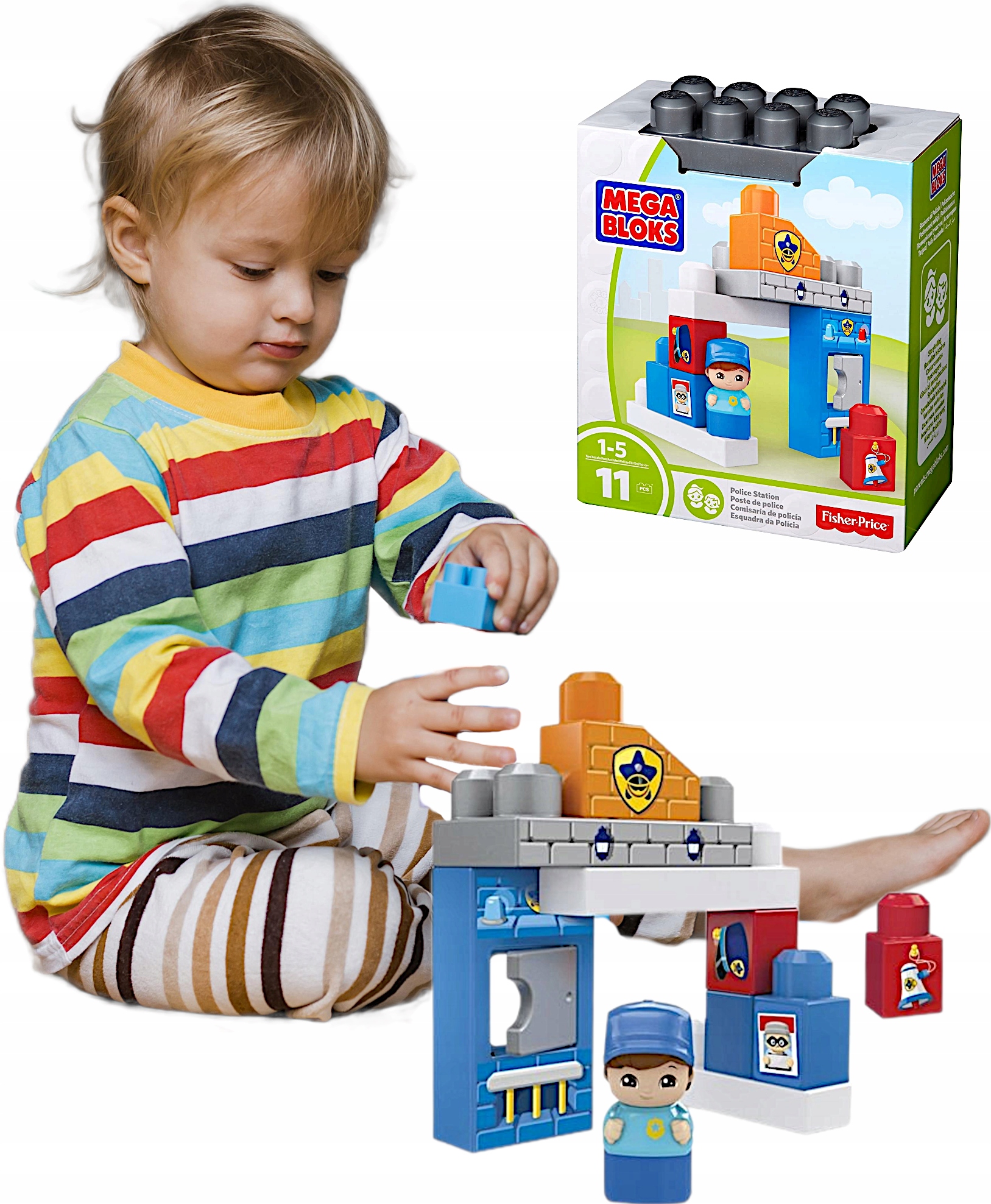 Klocki Mega Bloks Policja - Niska cena na Allegro.pl