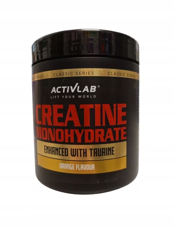 CREATINE MONOHYDRATE KREATYNA ACTIVLAB 300 G POMARAŃCZA - 5907368800530 - 17186621312 - Allegro