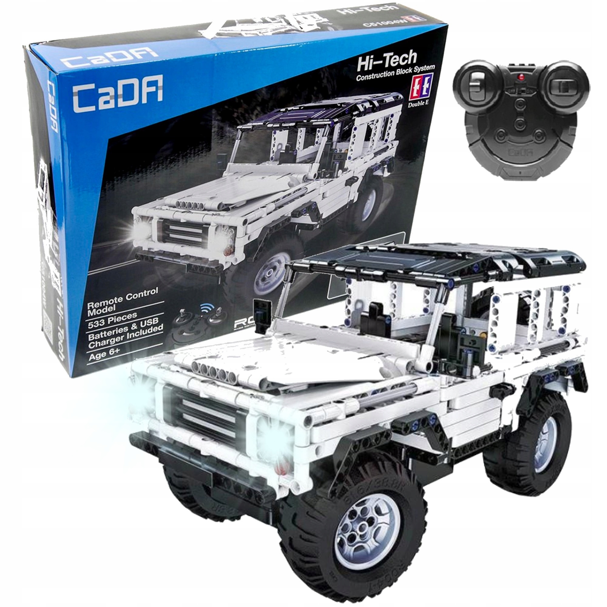 Zestaw klocków CaDA Land Rover C51004W 533 el. (5902176710910) • Cena ...