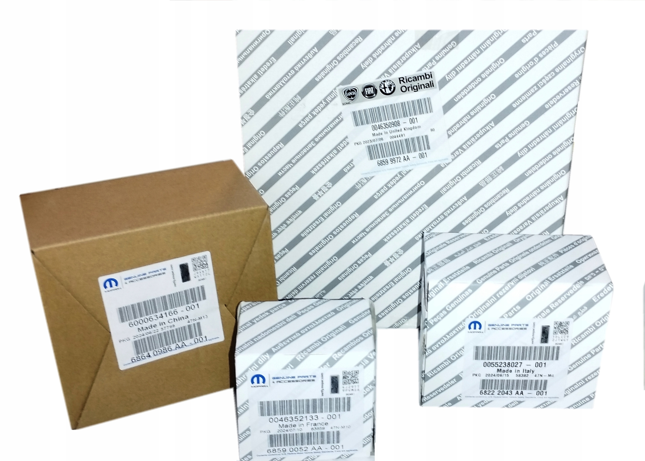 Fiat OE 6000629055 pompa wodna + zestaw paska rozrządu 4059743031679 za ...