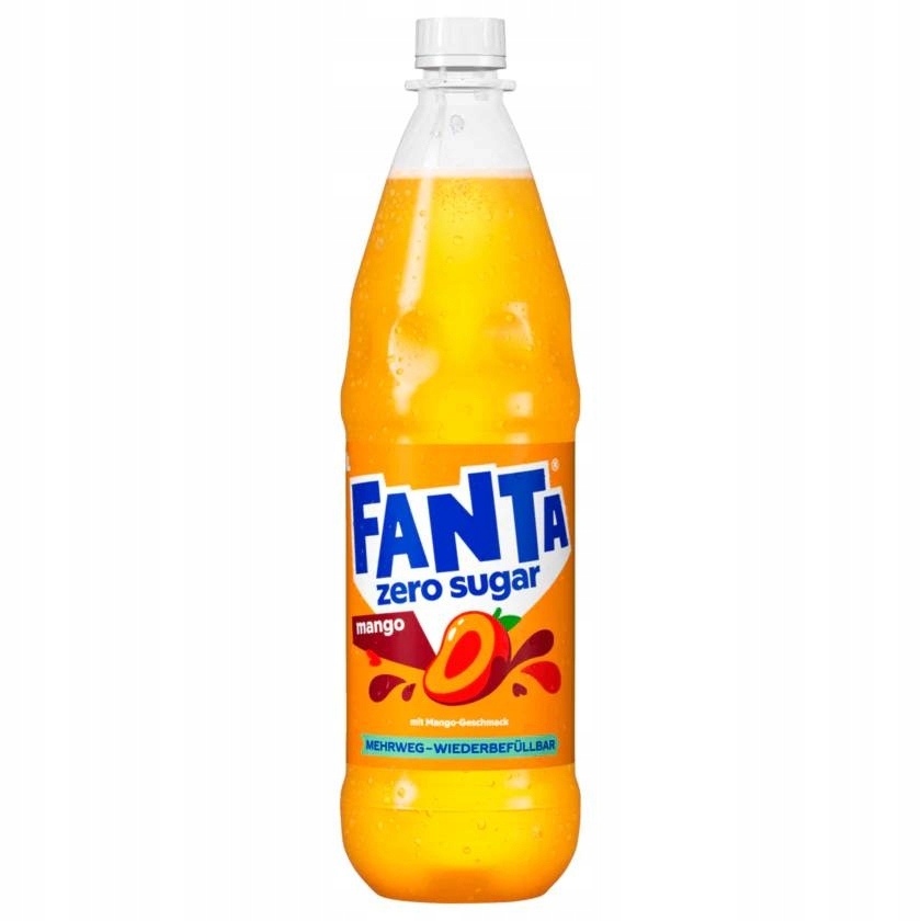Fanta Mango Zero Bez Cukru 1litr DE 15438273868 - Allegro.pl