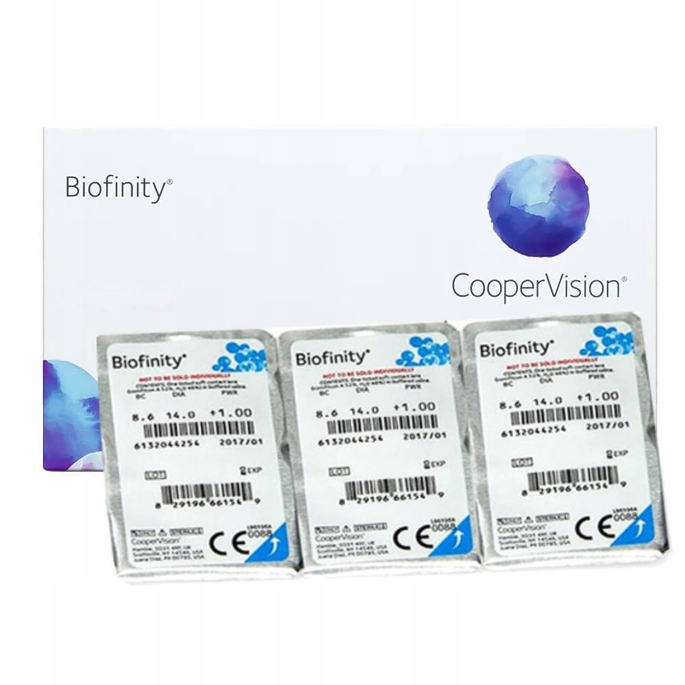 Soczewki kontaktowe BIOFINITY 6 szt. moc -2.50 (0728433728840) • Cena ...