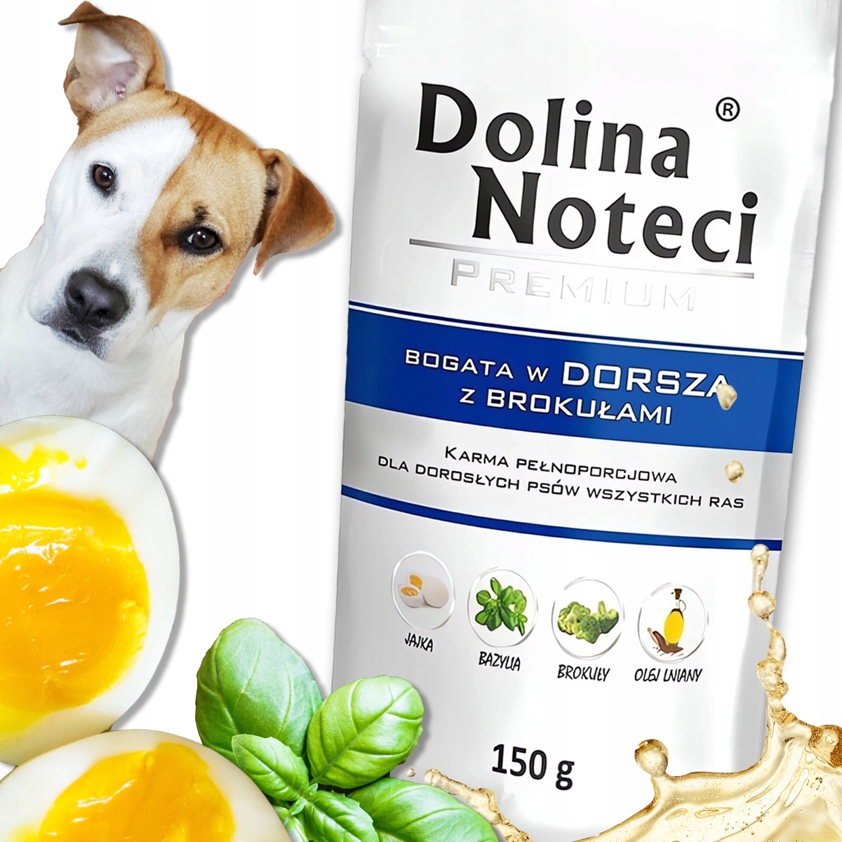 MOKRA KARMA Dolina Noteci 150 G PSA saszetki DORSZ (5905215145445) • Cena, Opinie • Mokra karma ...