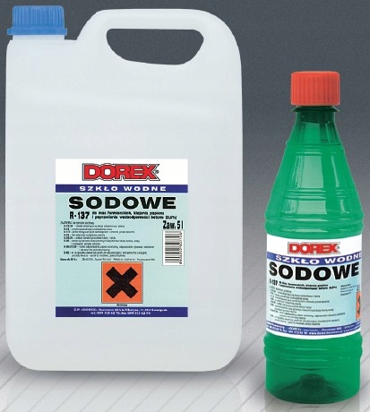 Szkło wodne sodowe Dorex 0,5 l - porównaj ceny - Allegro.pl