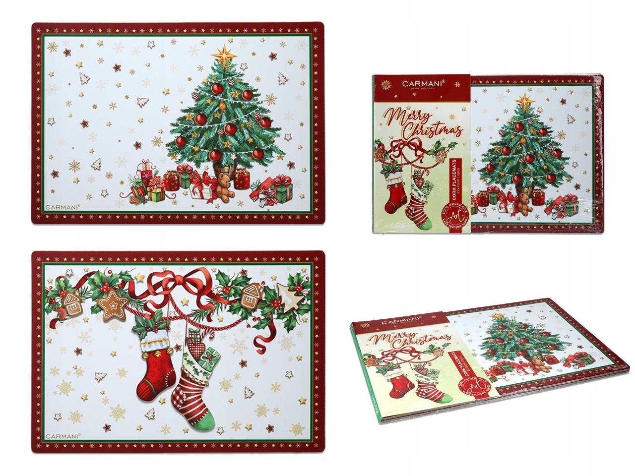 Kpl. 2 podkładek korkowych pod talerze - Boże Naro (5907580094779) • Cena, Opinie • Figurki i ...